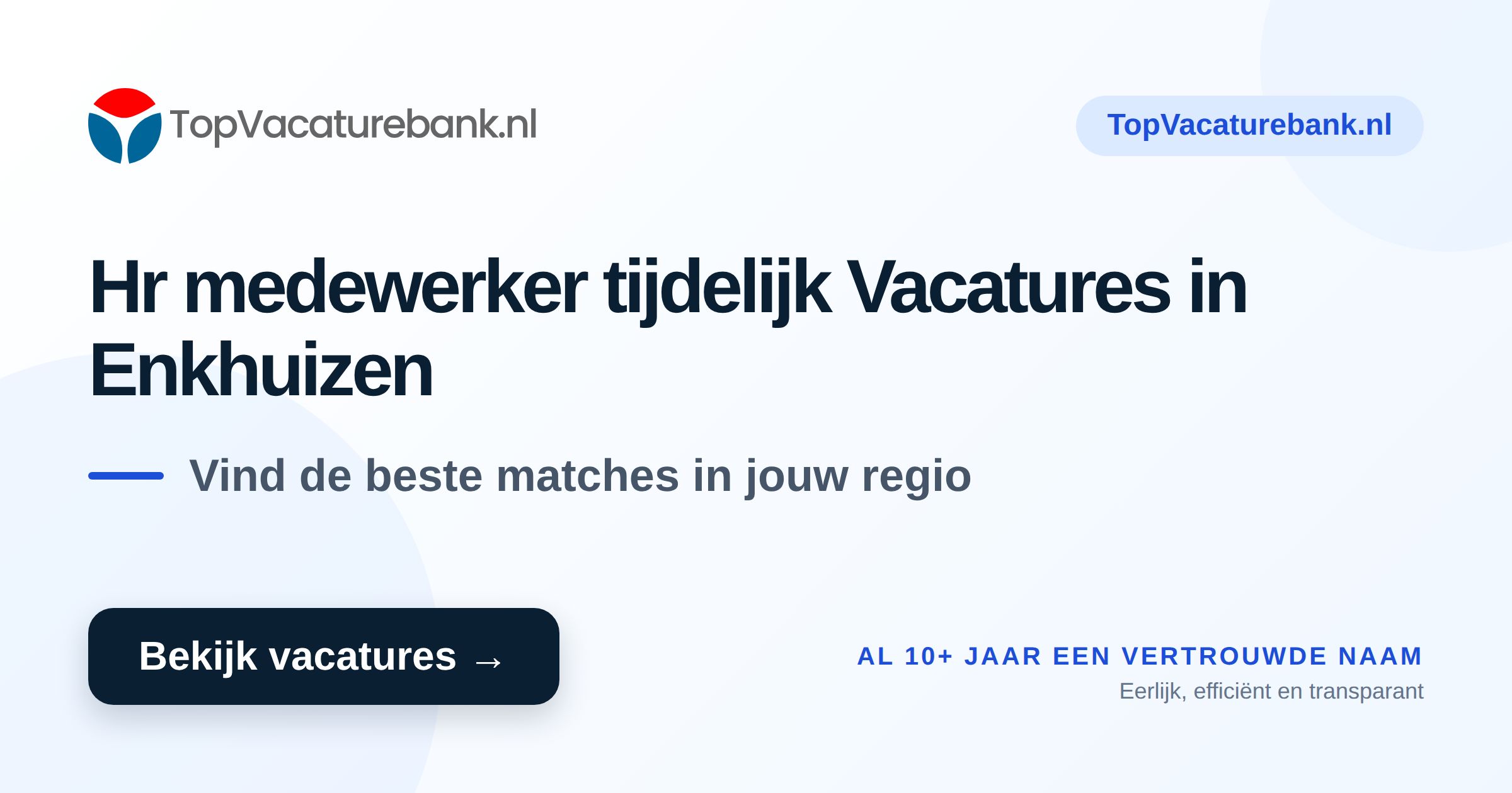 Hr medewerker tijdelijk Vacatures in Enkhuizen | Juni 2026 ...